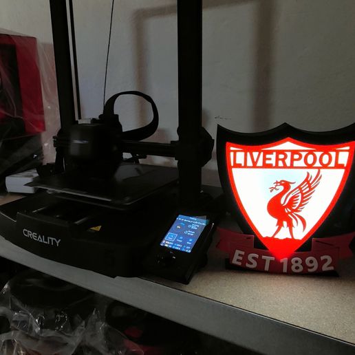 STL file Liverpool LED Light 🔦 ・3D printer design to download・Cults