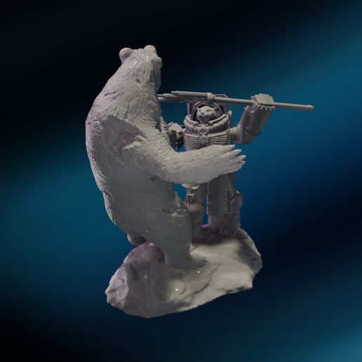 OBJ file Last fight Ukrainian Hero cat miniature printable 3D printed ...