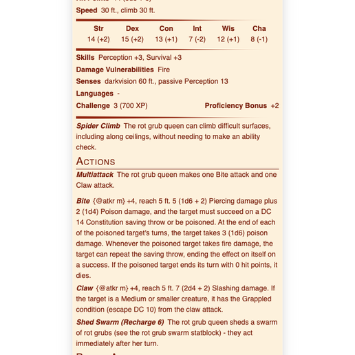 👸 Rot Grub Queen and Rot Grub Swarms (DND / TTRPG)・Free 3D File for ・Cults