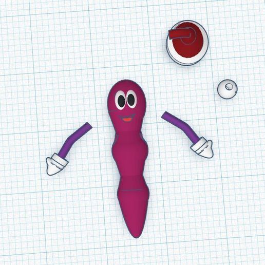 🎄 Mr. Hanky Disassembled・Free STL File for ・Cults