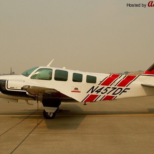 🎲 Beechcraft Model 58・Free 3D File for ・Cults