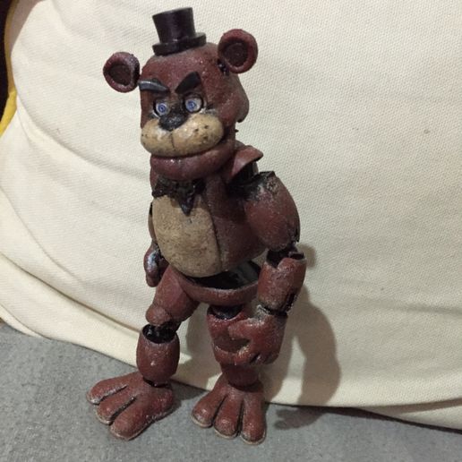 🎬 Freddy Fazbear Fnaf Movie Articulated Figure・ 3D File for 3D printing ...
