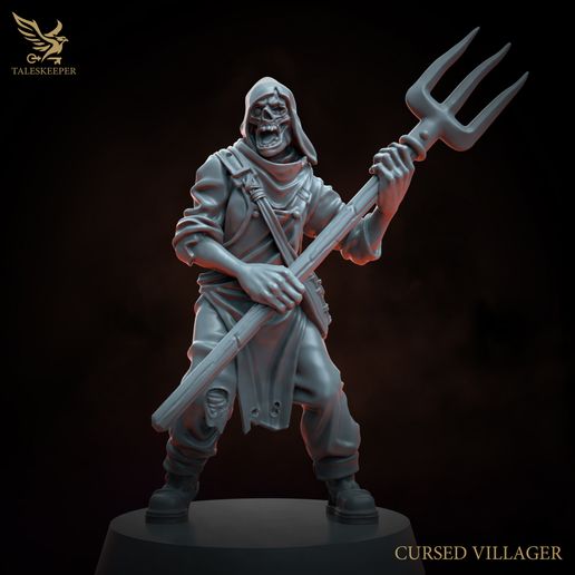 🪓 CURSED VILLAGE・ 3D File for 3D printing・Cults