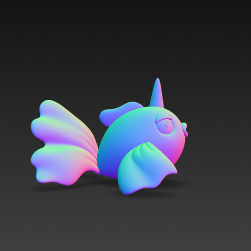 🐉 Goldeen pokemon・ STL File for 3D printing・Cults