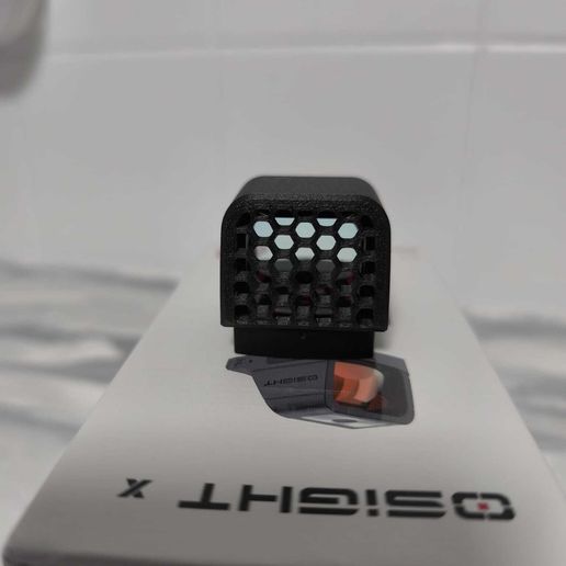 🔫 Olight Osight X 3 honeycomb protecting cover・ STL File for 3D ...