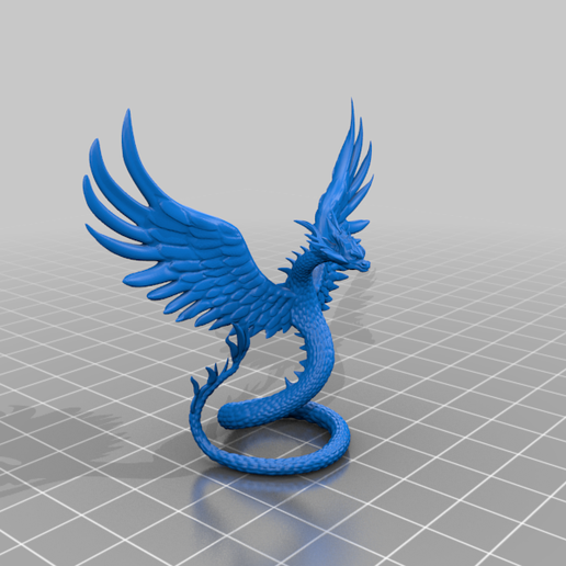 👼 Couatl Updated・Free STL File for 3D printing・Cults