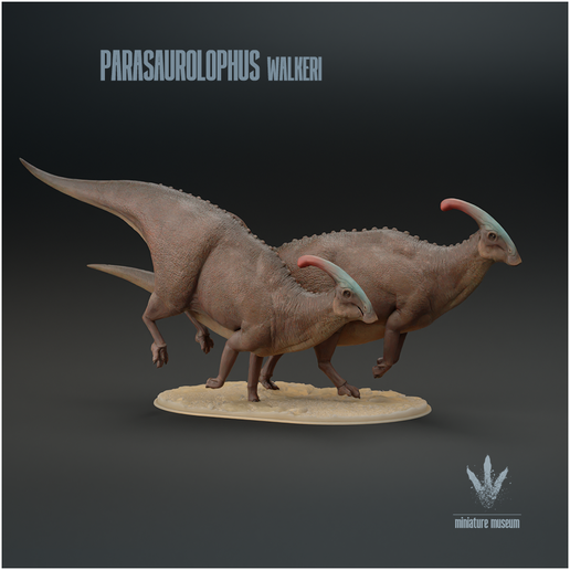 Archivo 3D Parasaurolophus walkeri : Run 🏃 ・Diseño de impresión en 3D ...