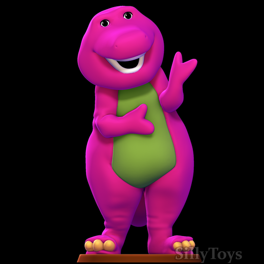 🦖 Barney the Dinosaur・ 3D File for 3D printing・Cults