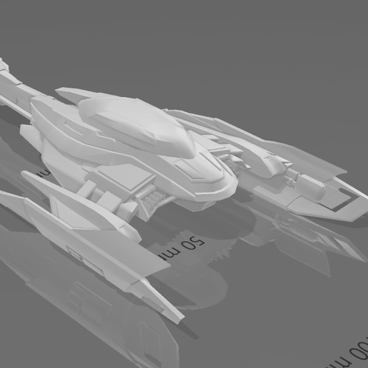 🖖 STO - Klingon - Birok-class Heavy Raptor・Free STL File for 3D ...