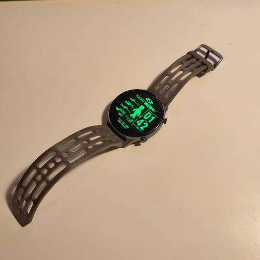 ⌚ 22mm width watch strap・Free STL File for 3D printing・Cults