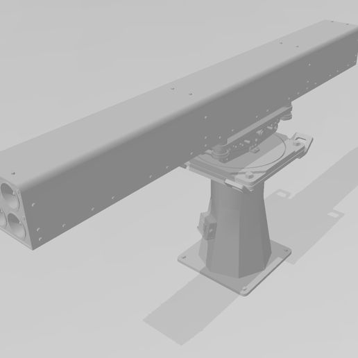 👽 35 SCALE LAND-LGR4 LAUNCHER LOOK-ALIKE・Free STL File for 3D printing ...