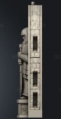 3D file Dwarven Tribute Wall 🦸 ・Template to download and 3D print・Cults