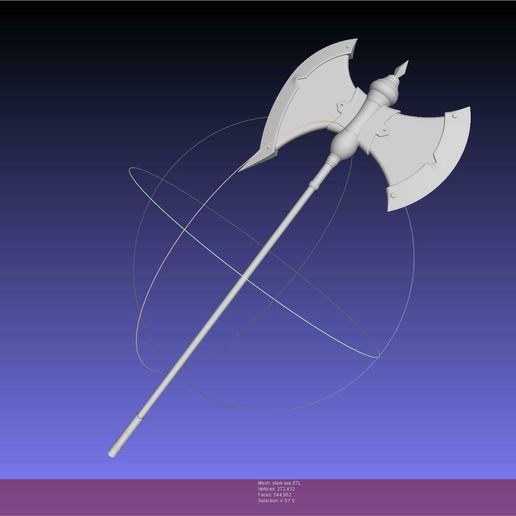 🪓 Frieren Stark Axe Printable Model・ STL File for 3D printing・Cults