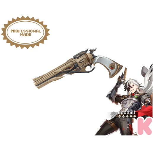 Archivo 3MF Honkai: Star Rail - Boothill's Revolver - Digital 3D Model ...