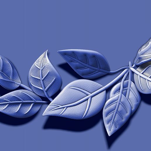 🌳 Tree Leaves・ 3D File for 3D printing and CNC machining - Laser ...