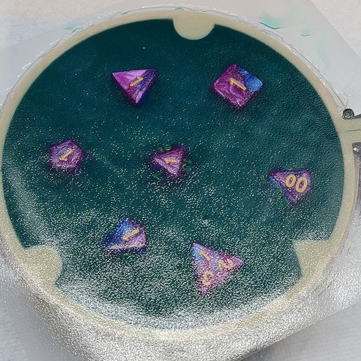 🎲 Dice Mold with keys・ STL File for ・Cults