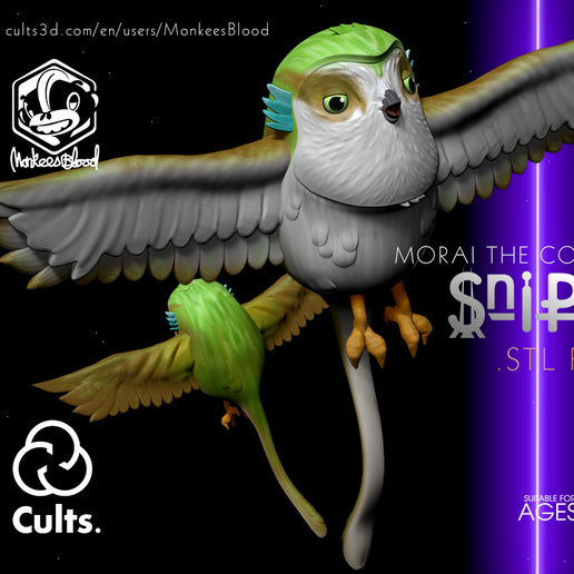 STL file Tiny Star Roars - Morai The Convor [Companion Piece] ⭐ ・3D ...