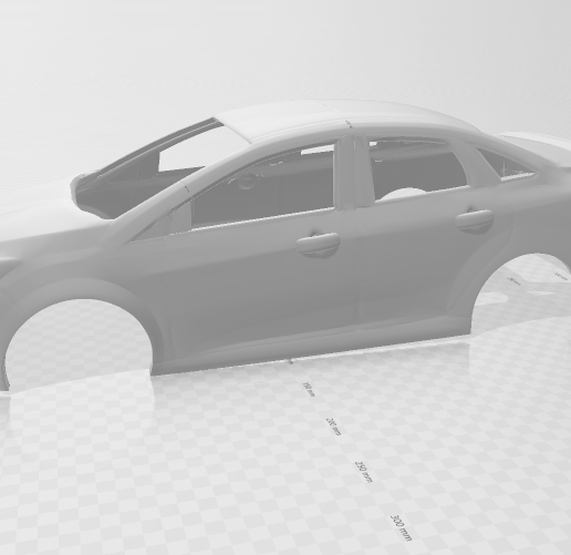 🚙 ford focus・ STL File for 3D printing・Cults