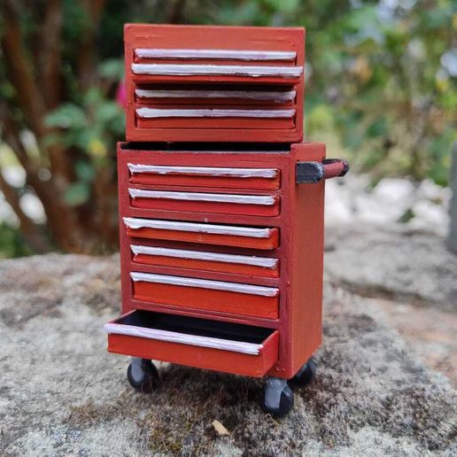 📦 Tool Box 1/18・ 3MF File for 3D printing・Cults