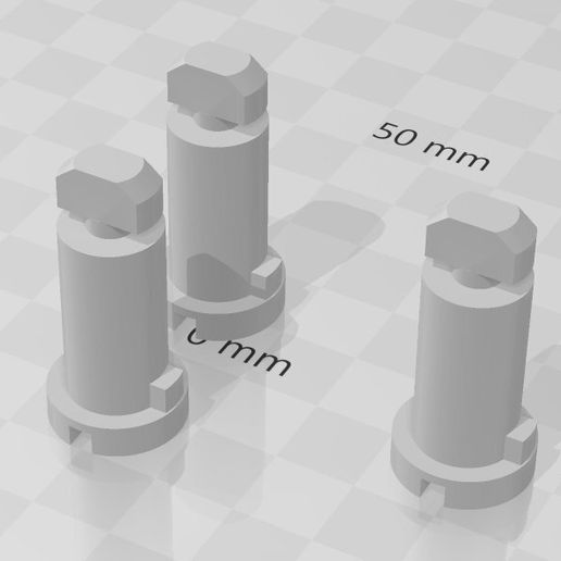 🦏 slotted locks for roofrack covers and similar devices・Free STL File ...