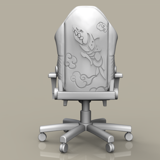 🪑 MODEL 3D GAMER CHAIR JINX・ STL File for ・Cults