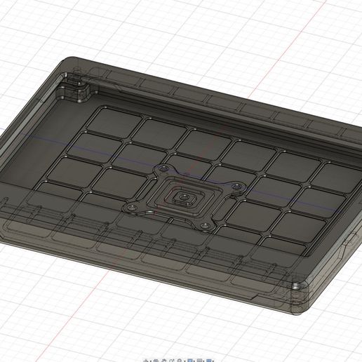 Free 3D file Case for Waveshare 7" IPS Capacitive Touchscreen LCD (1024 ...