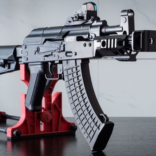 🔫 SLR AK 3.7'' for JM12 AK74U・ STL File for 3D printing・Cults