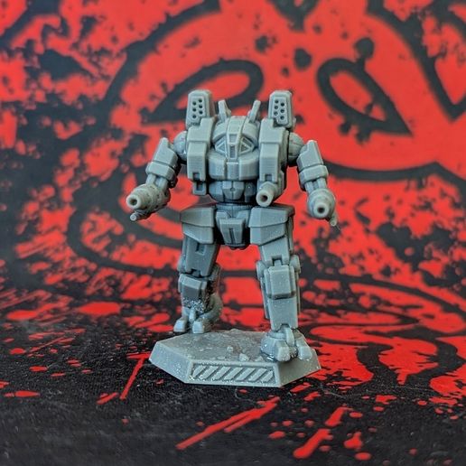 ♟ BattleTech Crockett / Katana Collection・Free STL File for 3D printing ...