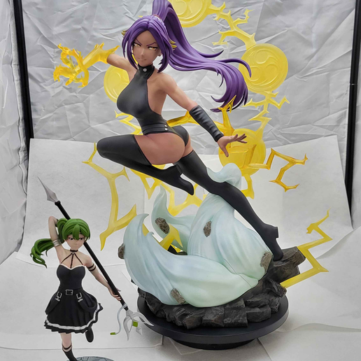 👧 Yoruichi Bleach Anime Figure For 3d Printing・3d Print・cults