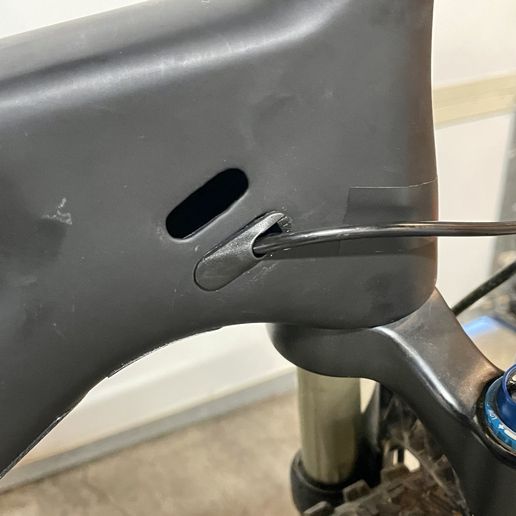 🚲 Bicycle Internal Cable Routing Blanking Plate Plug Cap・Free STL File ...