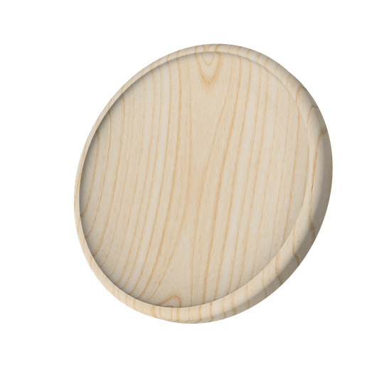 🍽️ Round plate・ STL File for 3D printing and CNC machining - Laser ...