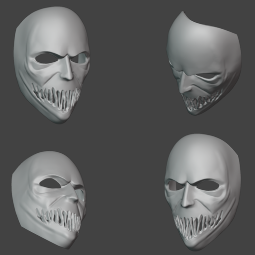 👹 SLIME MONSTER MASK 3D STL FILE | SLIME MONSTER MASK DIGITAL FILE・ STL ...