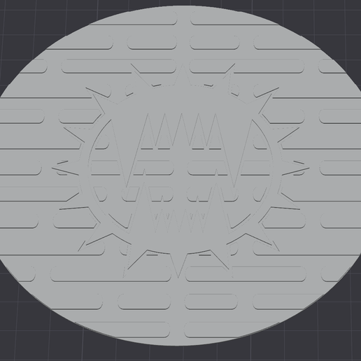 🗺️ World Eaters Chaos Space Marine industrial topper for 130mm base ...