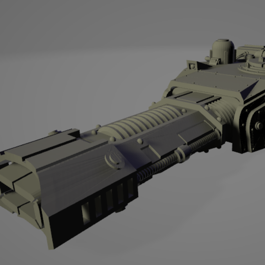 🪖 saturn auxililaries exterminatus battle tank・Free 3D File for ・Cults