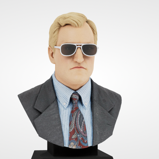 👤 Martin Hart – Bust 100mm True Detective・ OBJ File for 3D printing・Cults