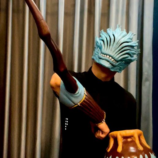 💪 Mahito Final Form Accessories Cosplay ( Full Mask and Arm Armor ...