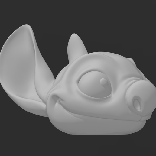 👤 Stitch Head Bust [Lilo & Stitch]・ STL File for ・Cults