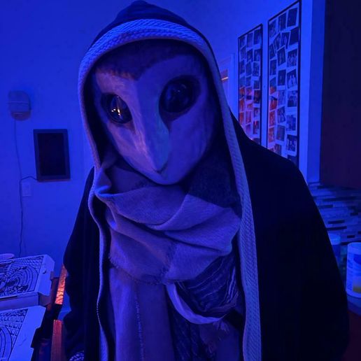 🦉 Barn Owl Mask・ STL File for ・Cults