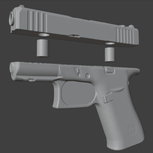🔫 Glock G43 X・ STL File for 3D printing・Cults