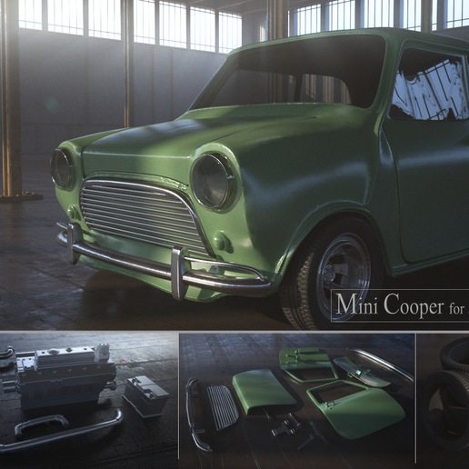 3D file car-mini 🚗 ・3D printing template to download・Cults