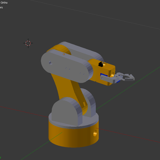 Free STL file Robotic arm (big)・3D printing model to download・Cults