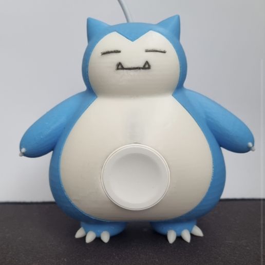 🐉 Snorlax iwatch Pokemon charger holder・ STL File for 3D printing・Cults