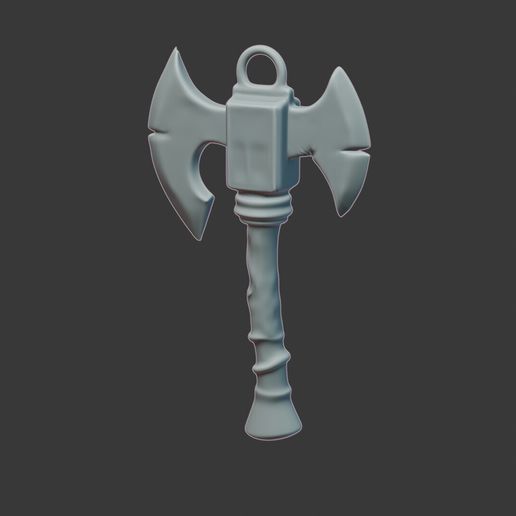double axe weapon