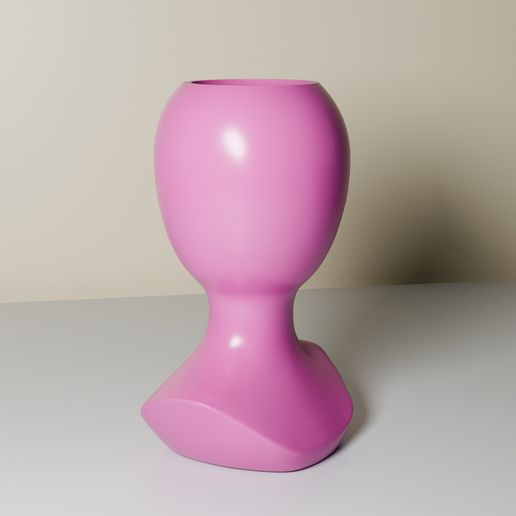 STL file Unique Human body vase - 3D printed planter 🏺 ・Design to ...