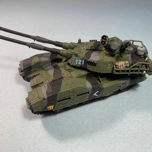 🪖 M61A5 Type 61 Tank・3D Print with the Elegoo Mars 3 Pro 3D printer・Cults