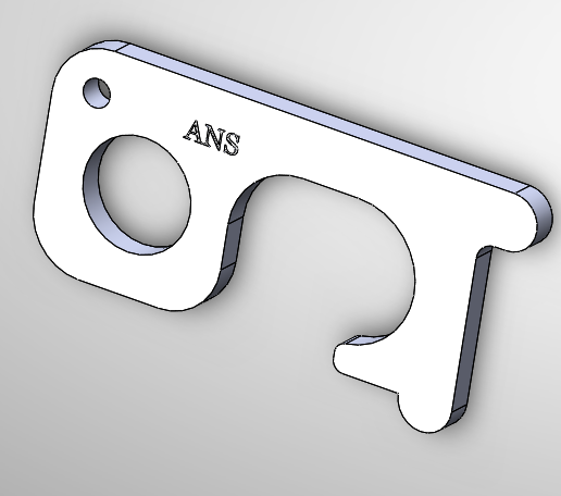 DXF file Fingger Extendtion 🧑‍🔧 (DWG)・3D print design to download・Cults