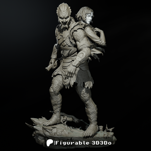 🗿 Predator Badland printable・Бесплатный 3D для 3D-печать・Cults