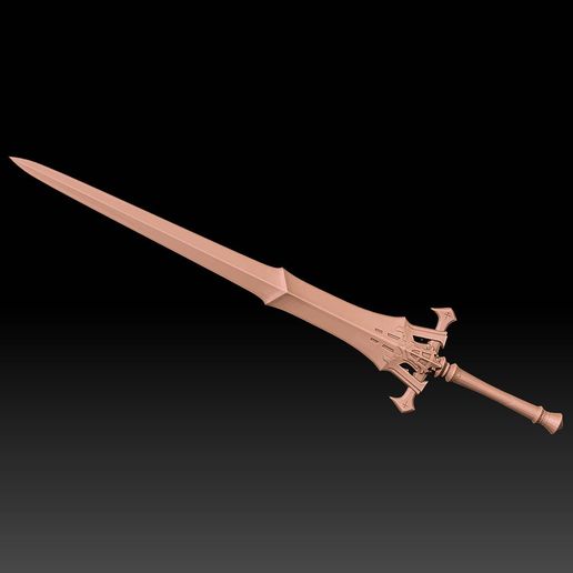 ☁️ Invictus - Final Fantasy 16・ STL File for 3D printing・Cults