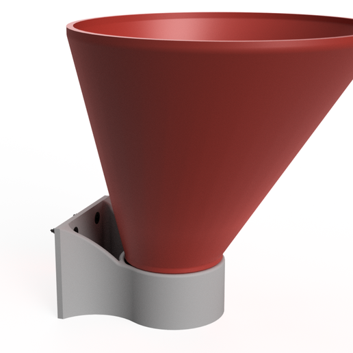 🥁 55 Gallon Drum Funnel - Set・ STL File for ・Cults
