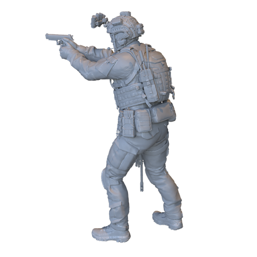 STL file Modern soldier 44 🫡 ・Model to download and 3D print・Cults